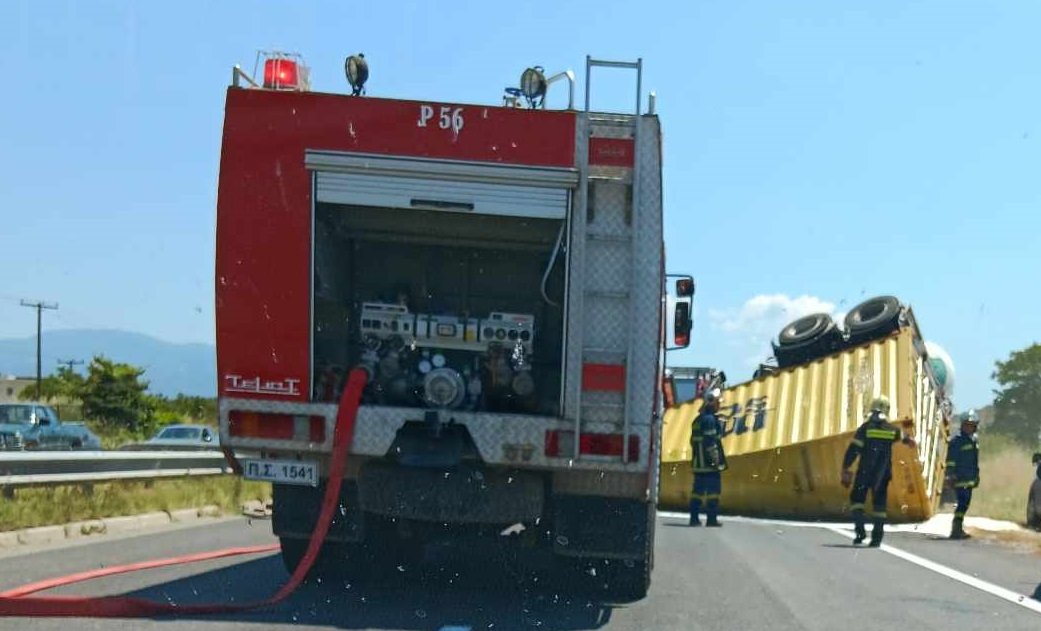 ΣΟΒΑΡΟ ΤΡΟΧΑΙΟ ΜΕ ΝΤΑΛΙΚΑ ΠΟΥ ΤΟΥΜΠΑΡΕ ΣΤΟΝ ΠΑΘΕ ΕΞΩ ΑΠΟ ΤΟ ΒΟΛΟ (ΦΩΤΟ ...